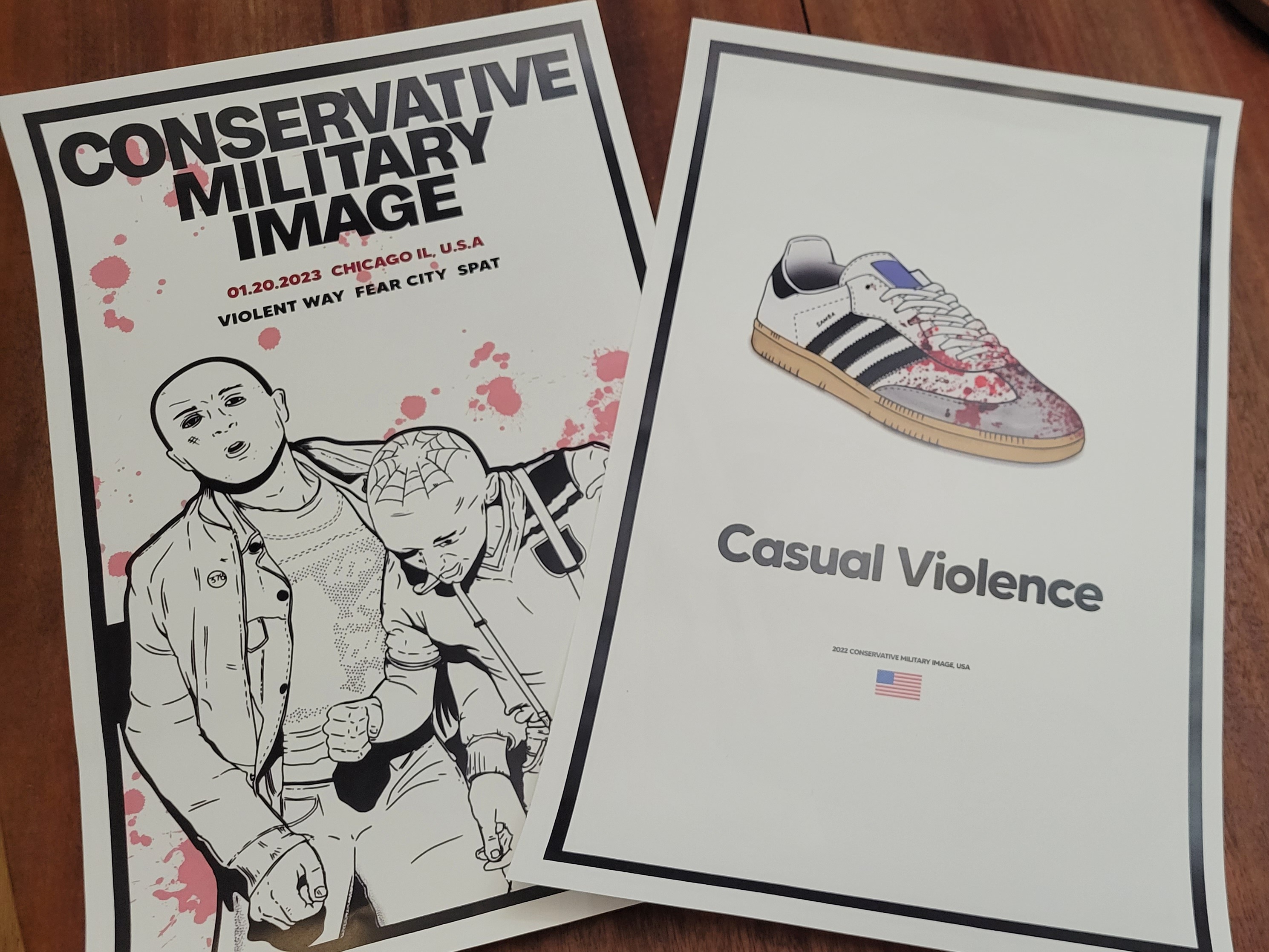 Show review: Violent Way/Fear City/Conservative Military Image/Spat ...
